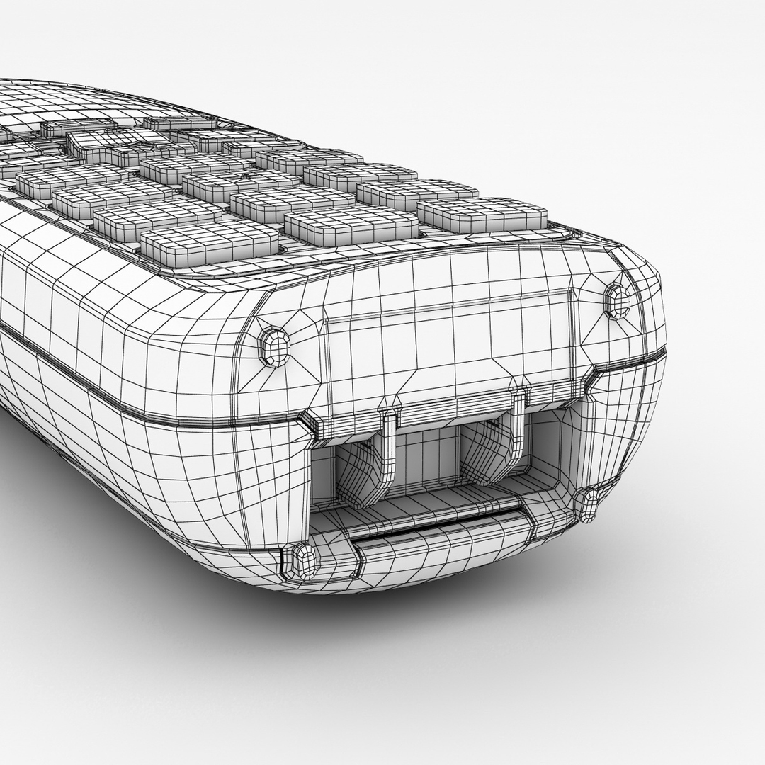 panasonic kx-tg6411 6411 phone 3d model