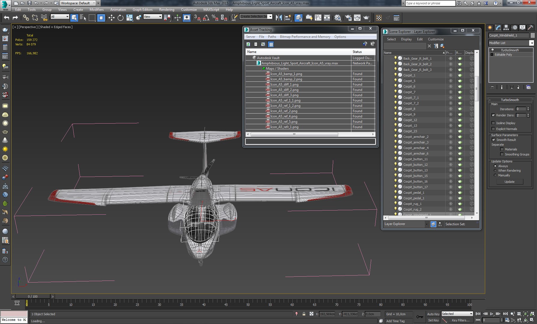 Amphibious Light Sport Aircraft 3D Model - TurboSquid 1225550
