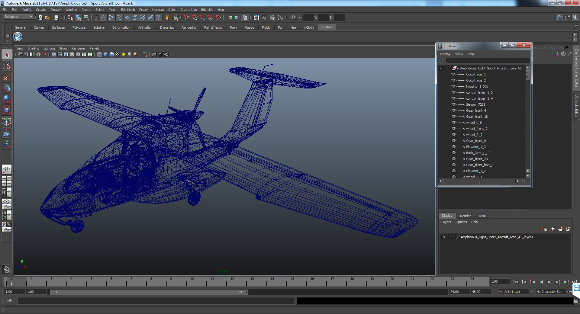 Amphibious Light Sport Aircraft 3D Model - TurboSquid 1225550