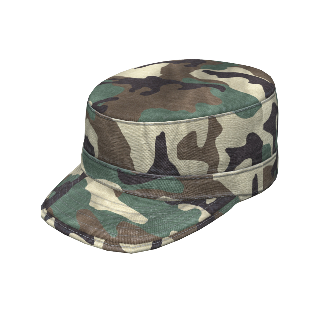 3d army patrol cap woodland