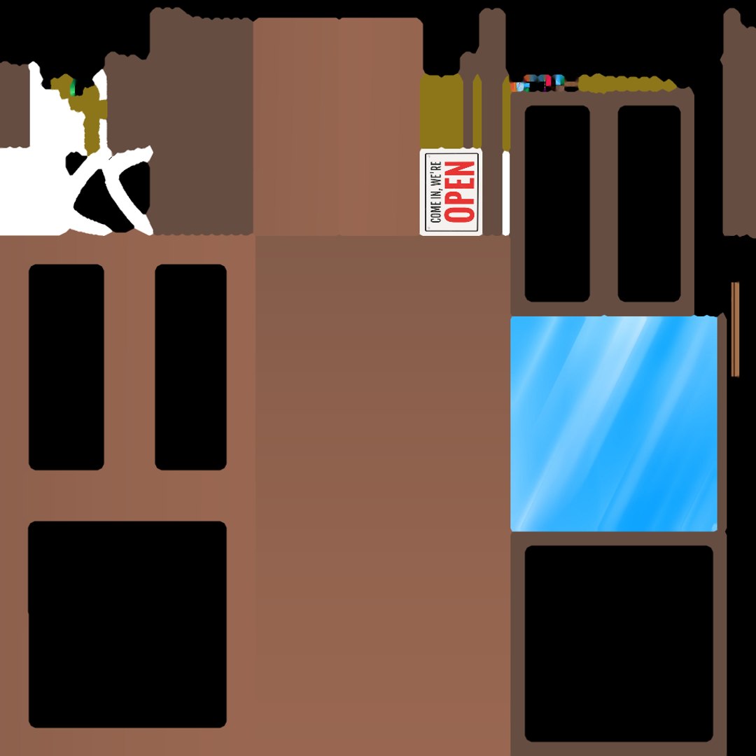 Simple Low poly Store 3D model - TurboSquid 1912775