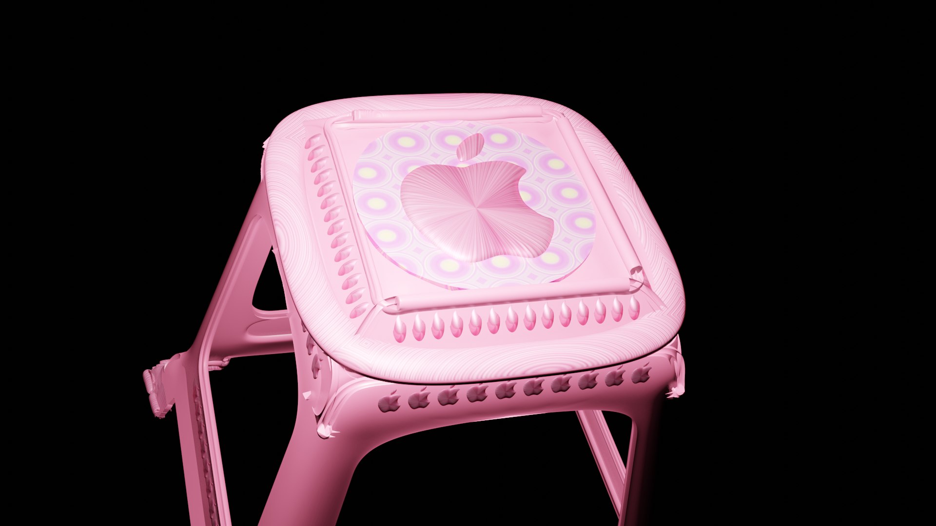 3D Barbie Chair - TurboSquid 1713854
