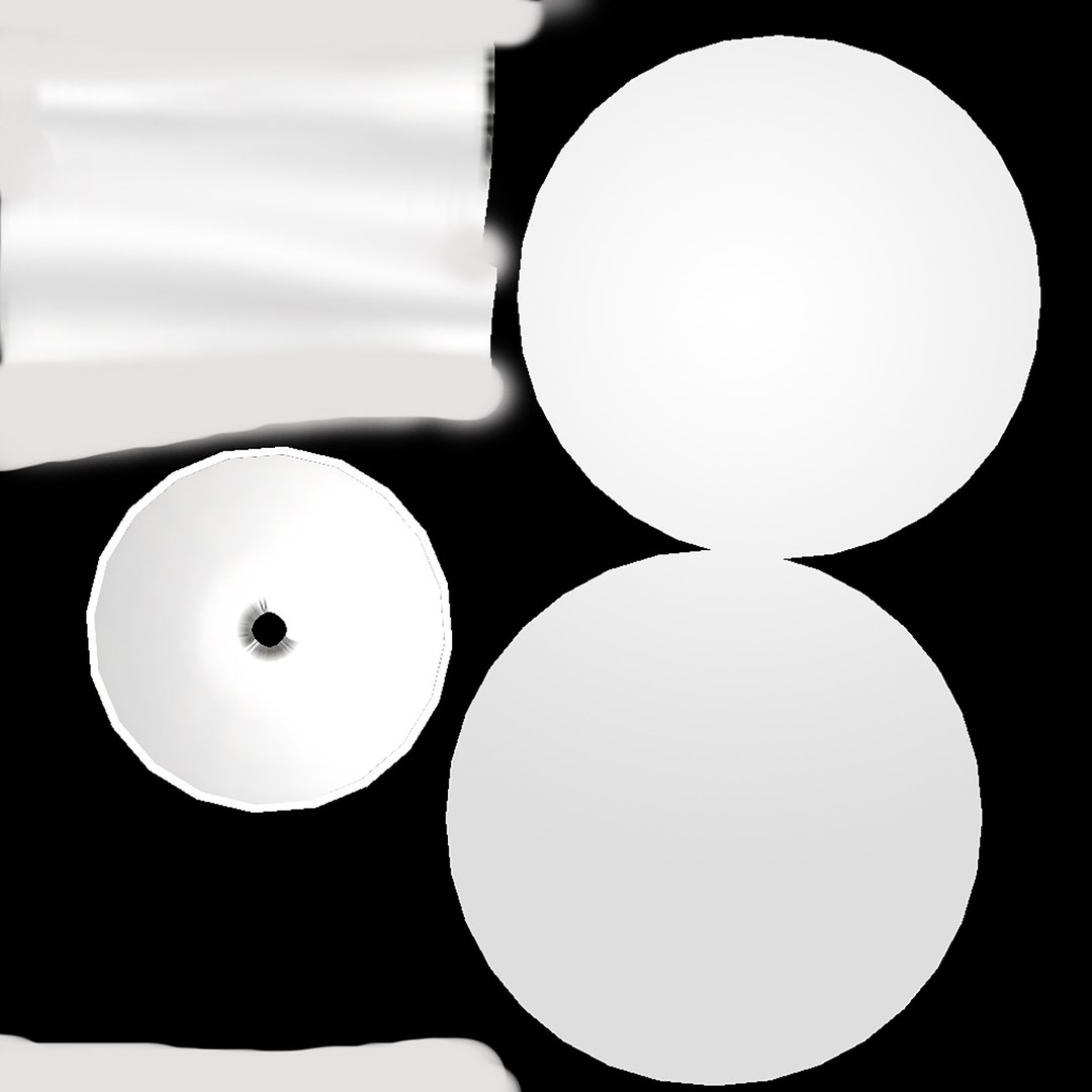 3D Modern Curvy White Round Table Model - TurboSquid 1854163