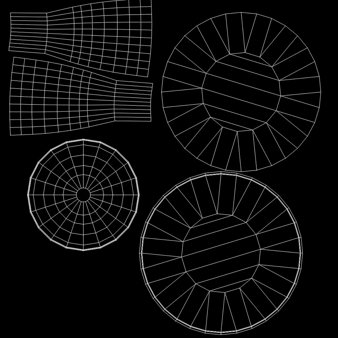 3D Modern Curvy White Round Table Model - TurboSquid 1854163
