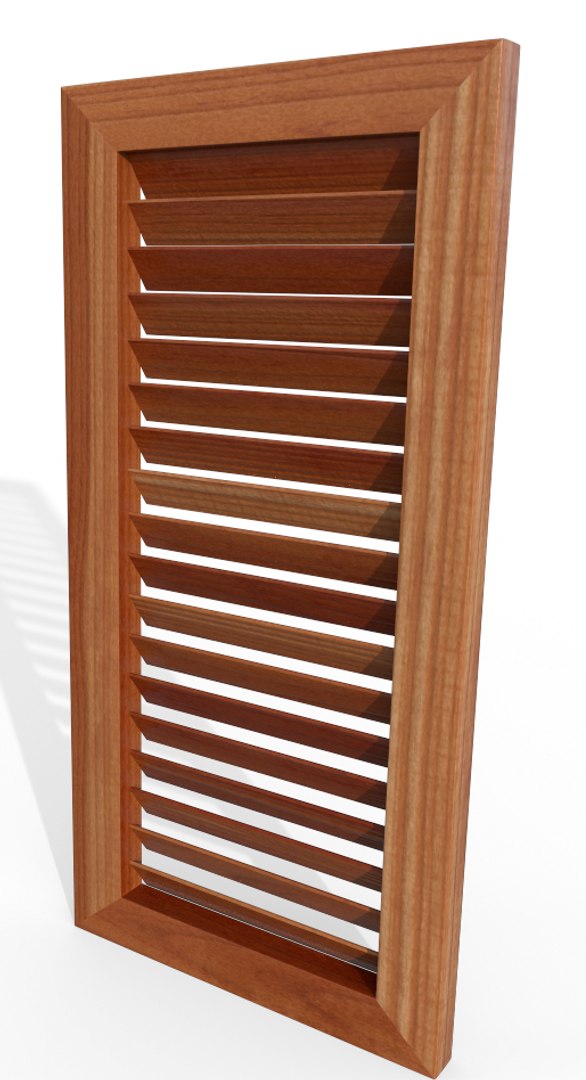 3D Model Wooden Shutter Exterior - TurboSquid 1505431