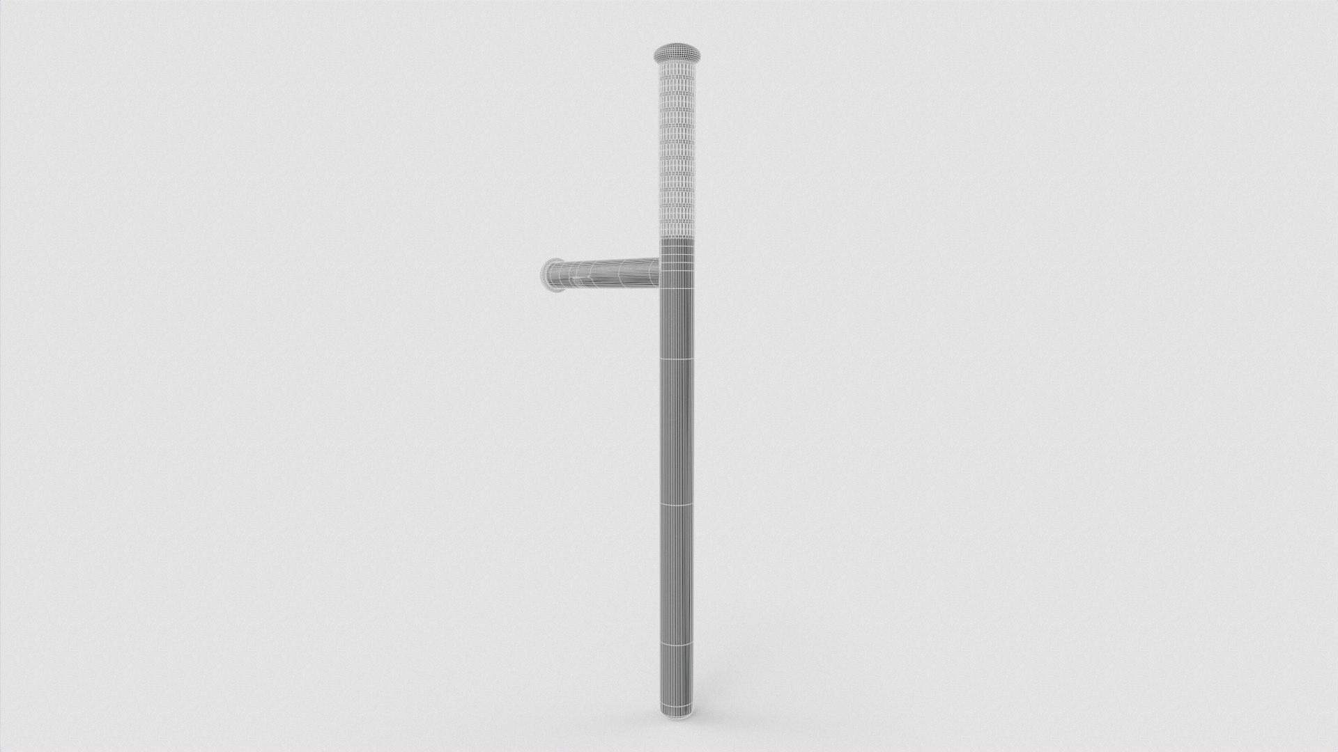 Police Baton 3D Model - TurboSquid 1921462