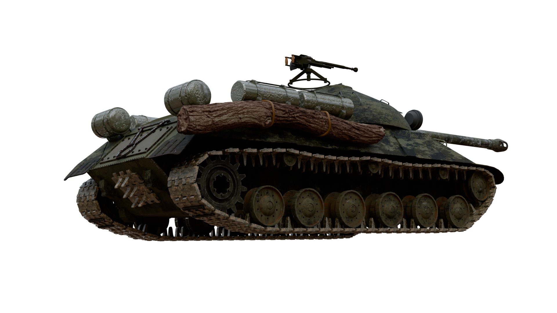 IS-3 Tank 3D Model - TurboSquid 2238916