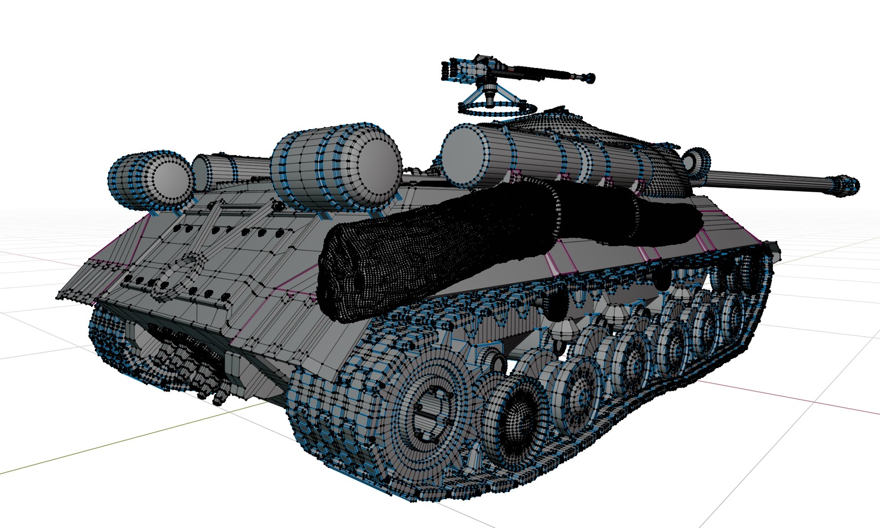 IS-3 Tank 3D Model - TurboSquid 2238916