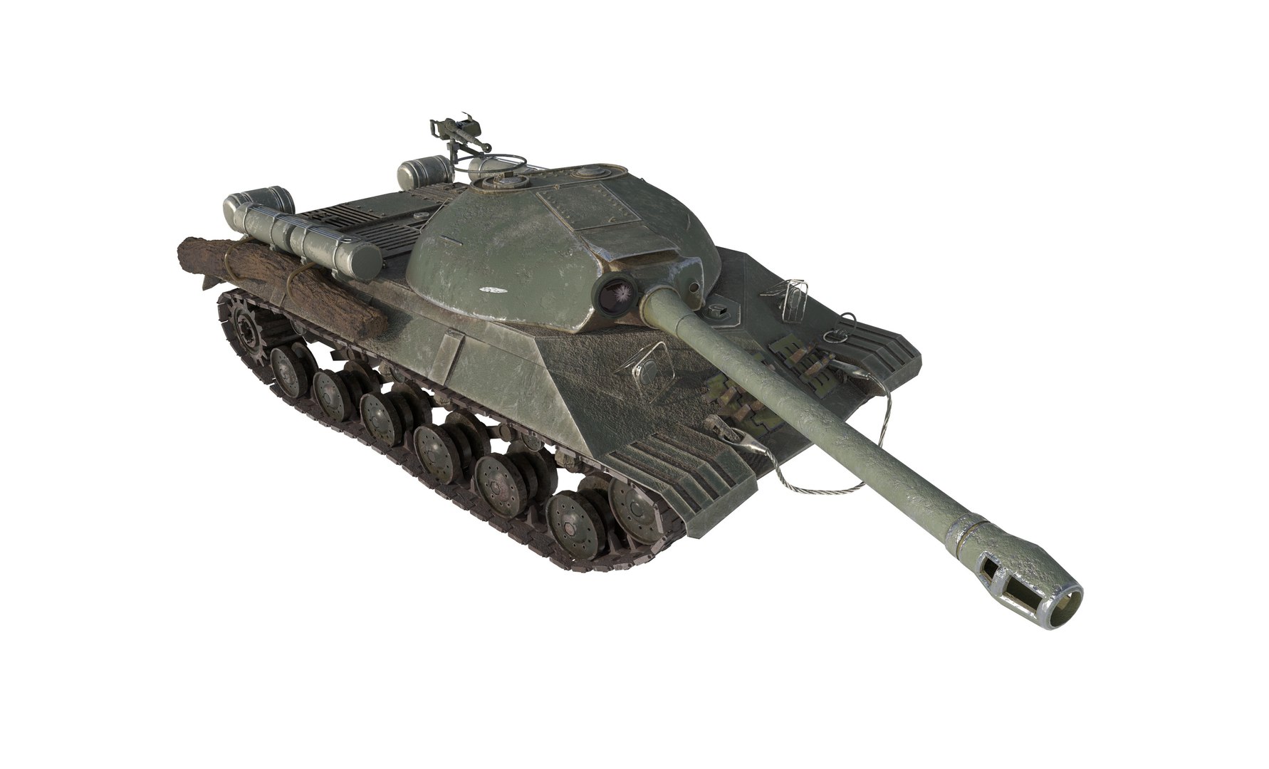 IS-3 Tank 3D Model - TurboSquid 2238916