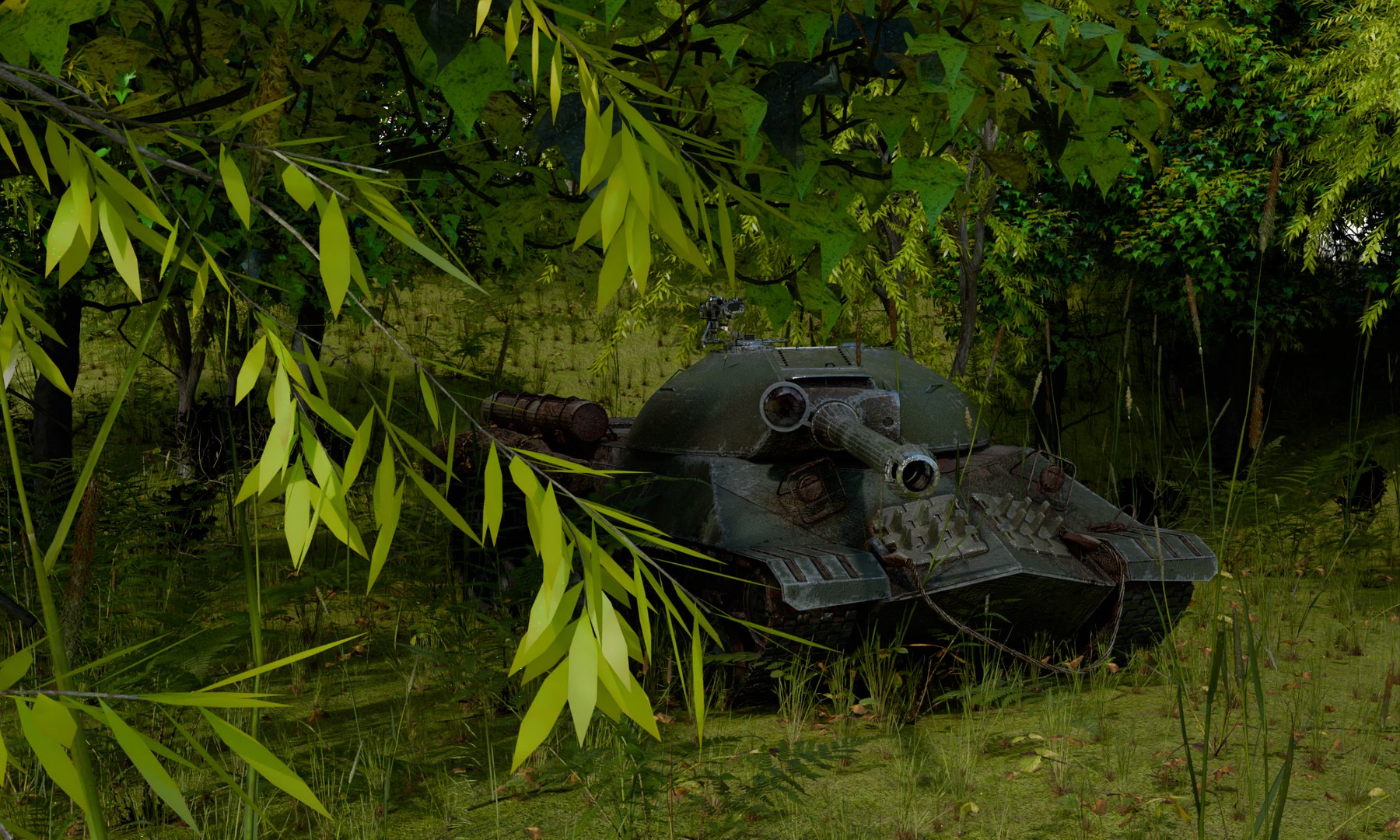 IS-3 Tank 3D Model - TurboSquid 2238916