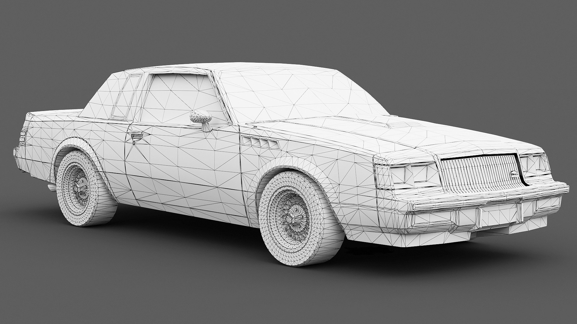 Buick Gnx 3D Model - TurboSquid 1948146
