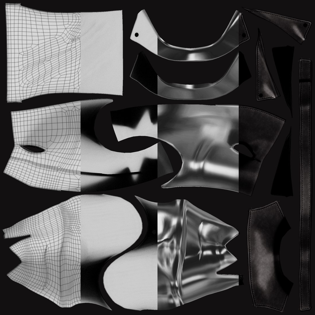 3D Male Jacket Leather - TurboSquid 1445788