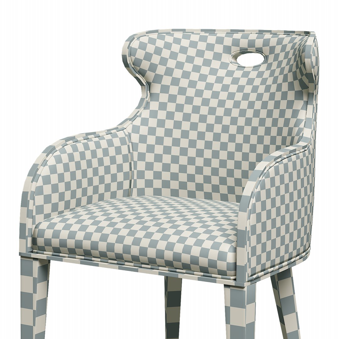 Theodore Cannon Scoop Upholstered 3D - TurboSquid 1468242