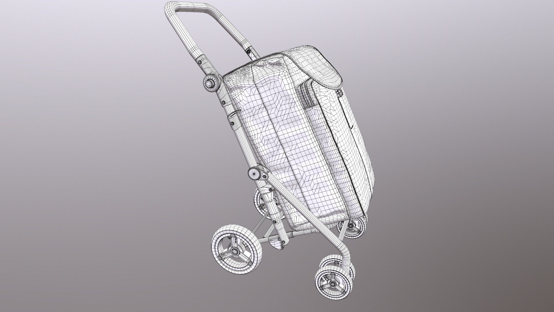 Shopping Trolley 3D model - TurboSquid 2023340
