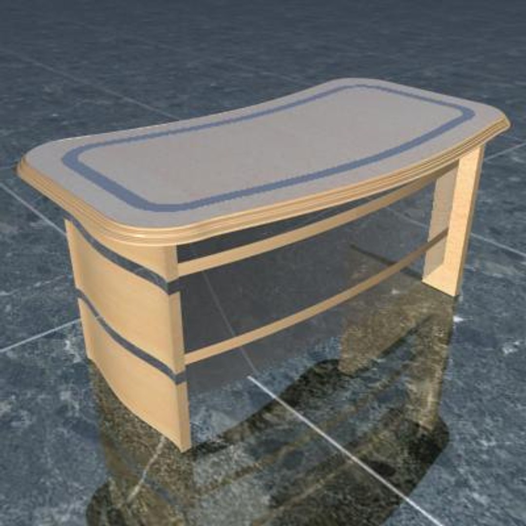 executive table 3d model