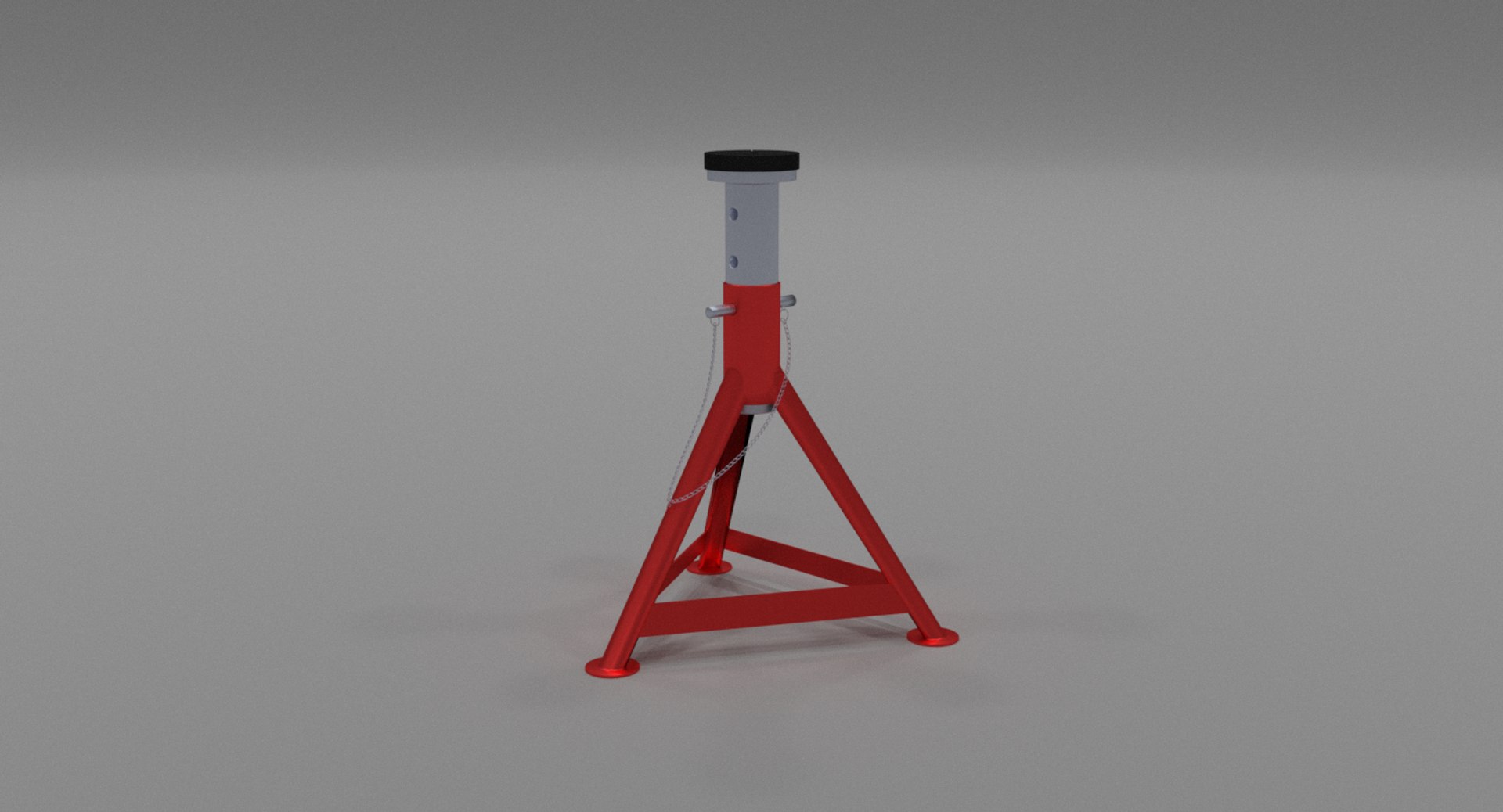 3d Flat Jackstand