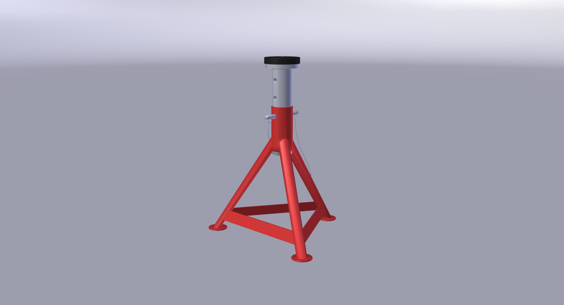 3d Flat Jackstand