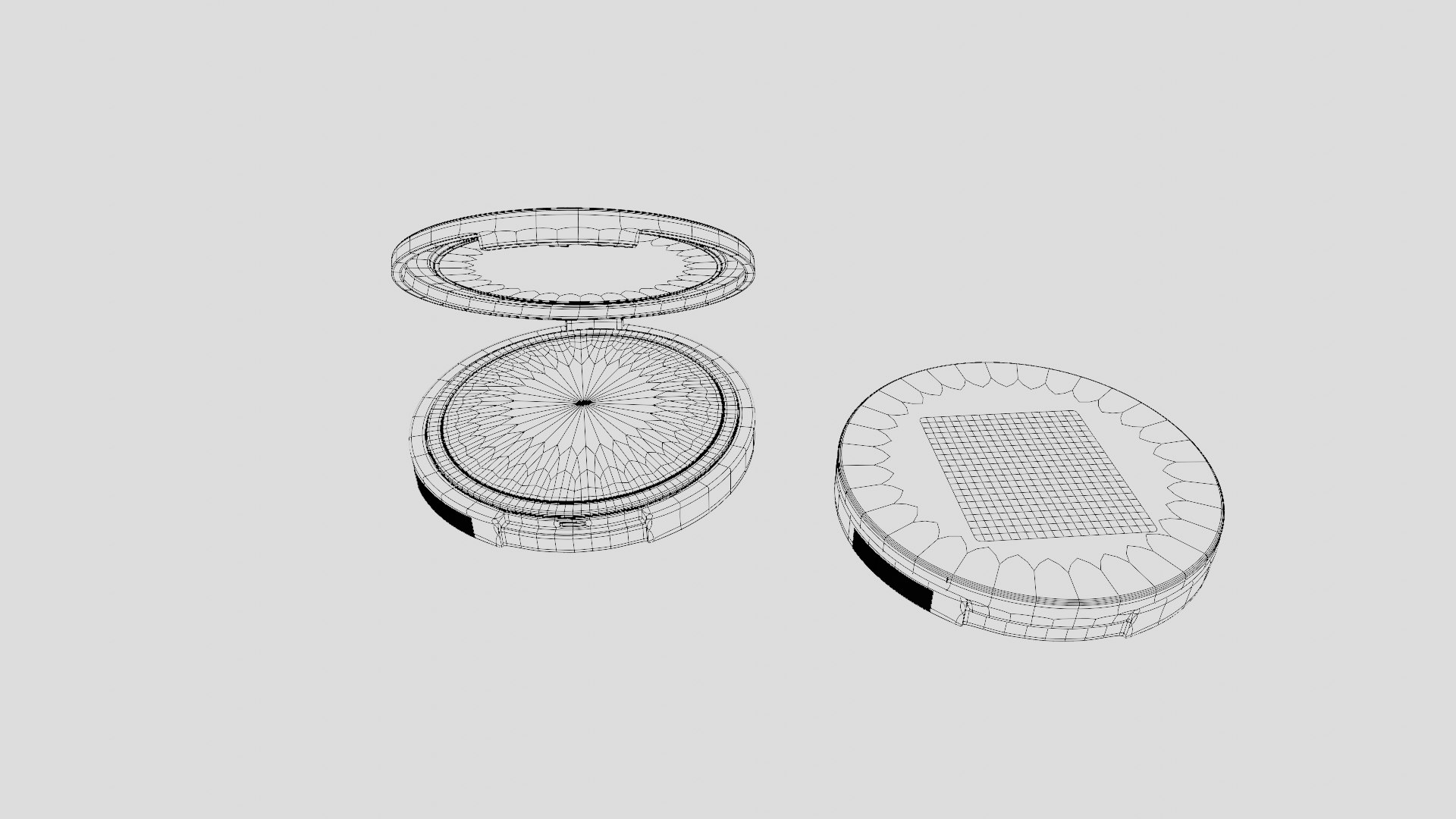 Realistic Compact powder cosmetic 3D model - TurboSquid 2099660