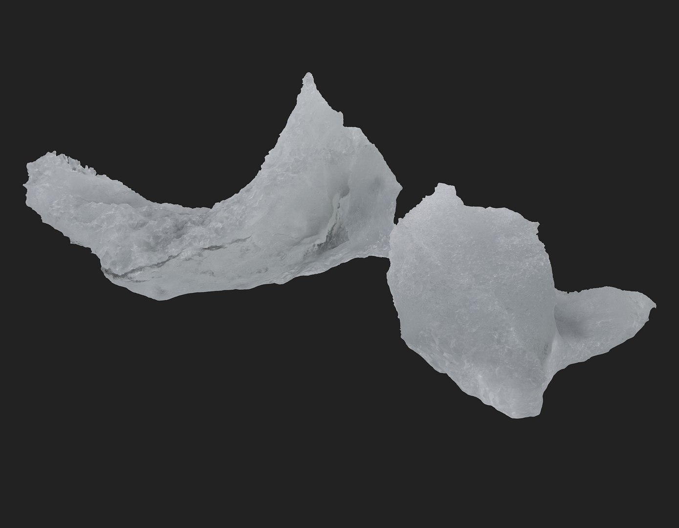 Ice iceland packed 3D model - TurboSquid 1602660