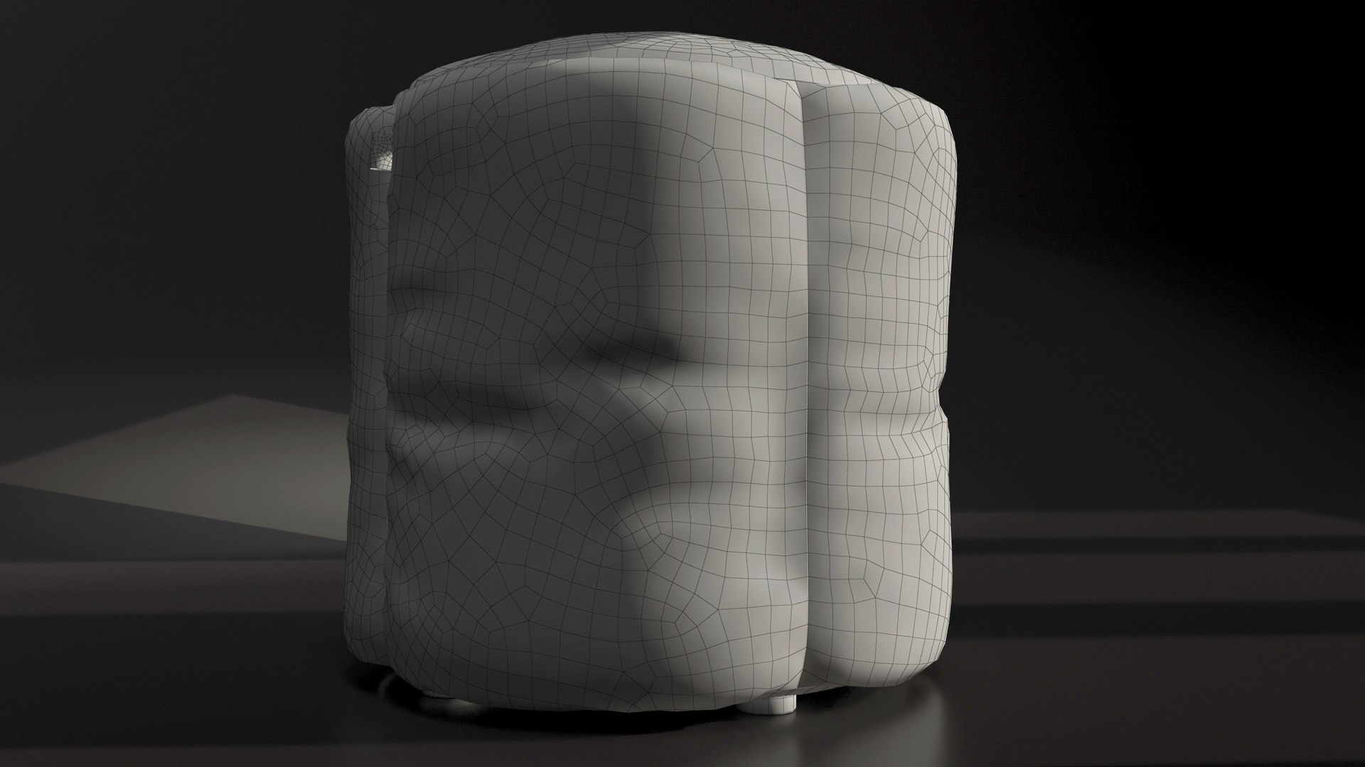 Puff model 1 vray pouf 3D - TurboSquid 1759961