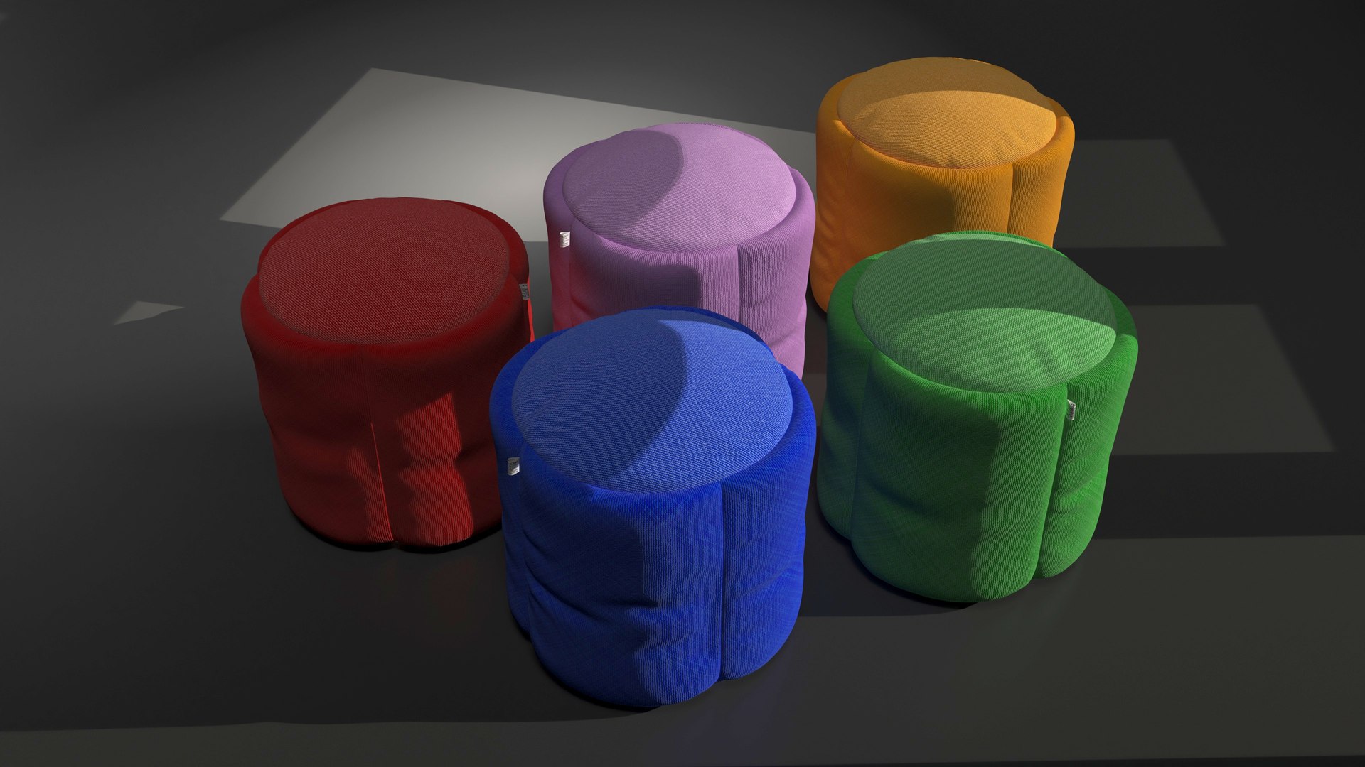 Puff model 1 vray pouf 3D - TurboSquid 1759961