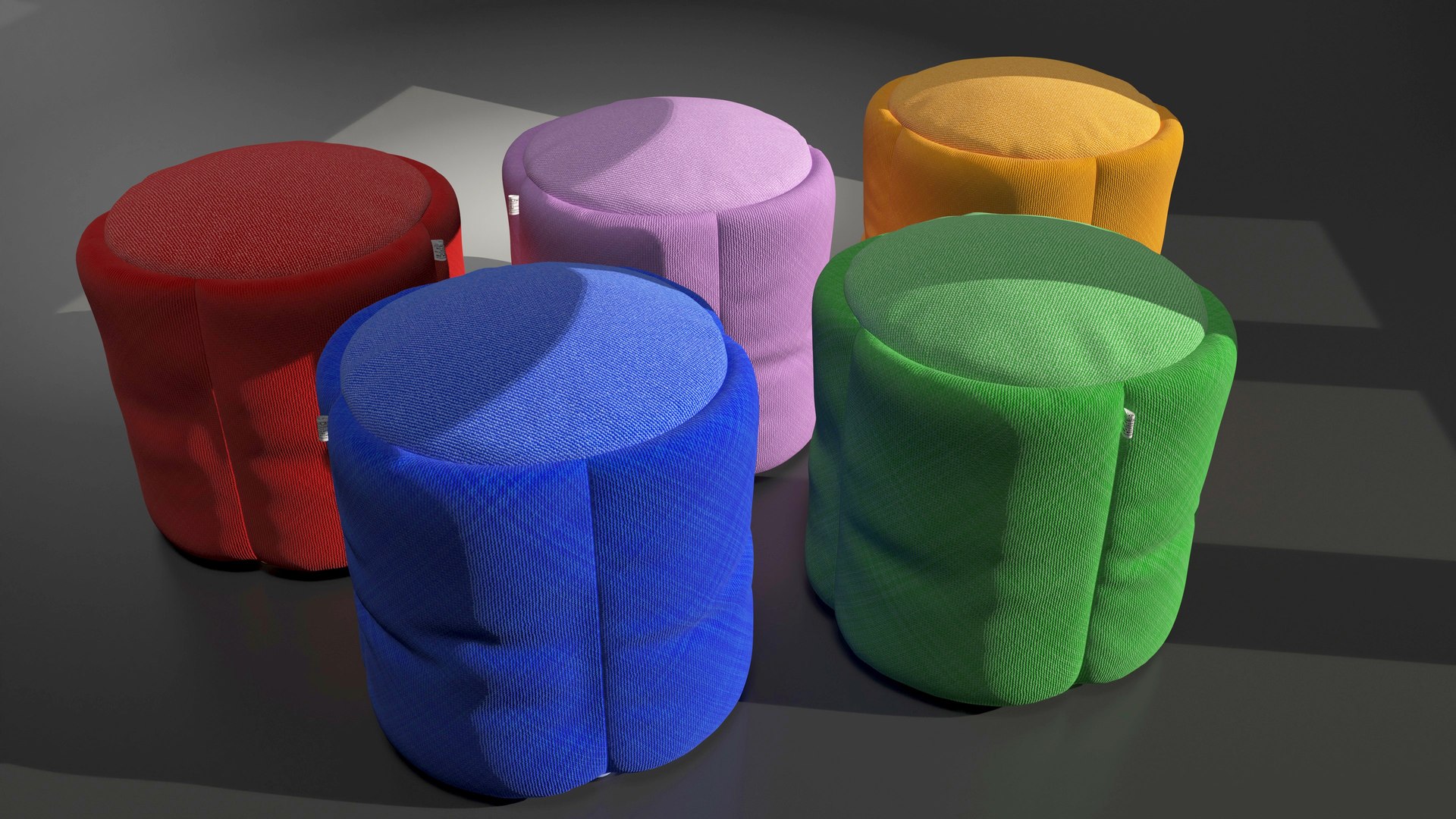 Puff model 1 vray pouf 3D - TurboSquid 1759961
