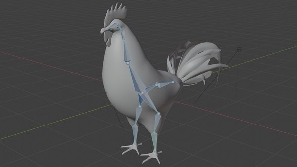 3D model hen rigged - TurboSquid 1664252