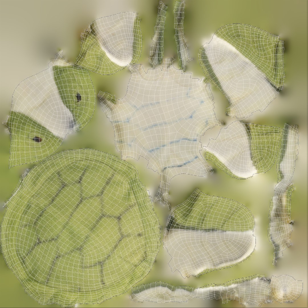 Turtle Soft Toy 3D Model - TurboSquid 2022048