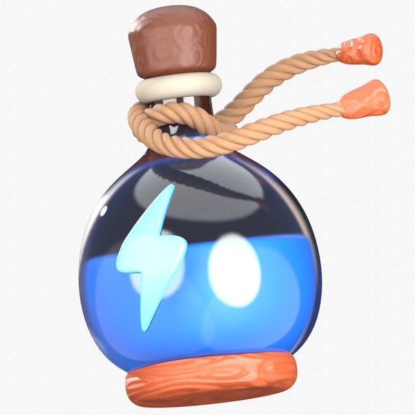 번개 물약 3D 모델 - TurboSquid 2225150