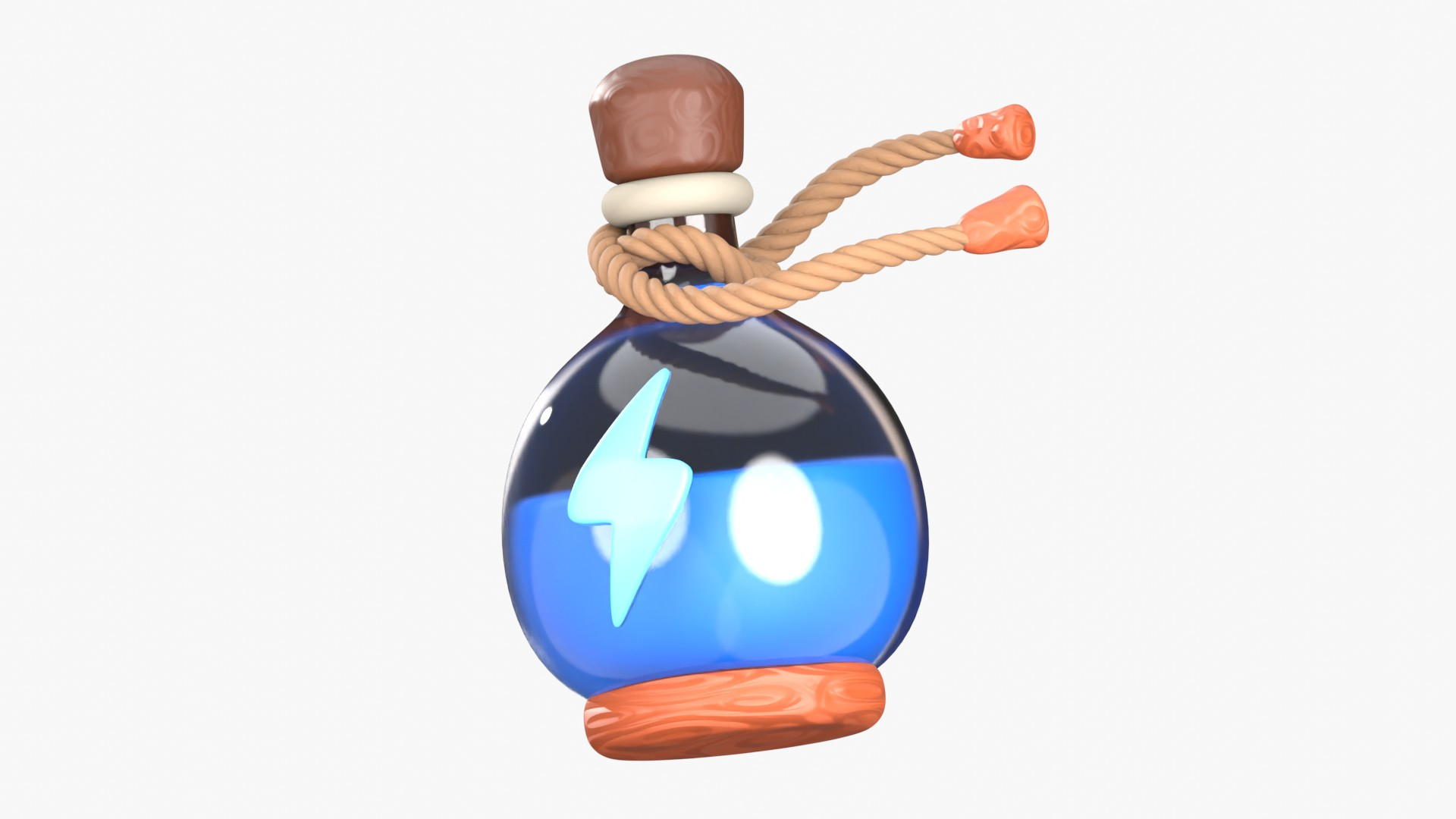 Lightning Potion 3D Model - TurboSquid 2225150