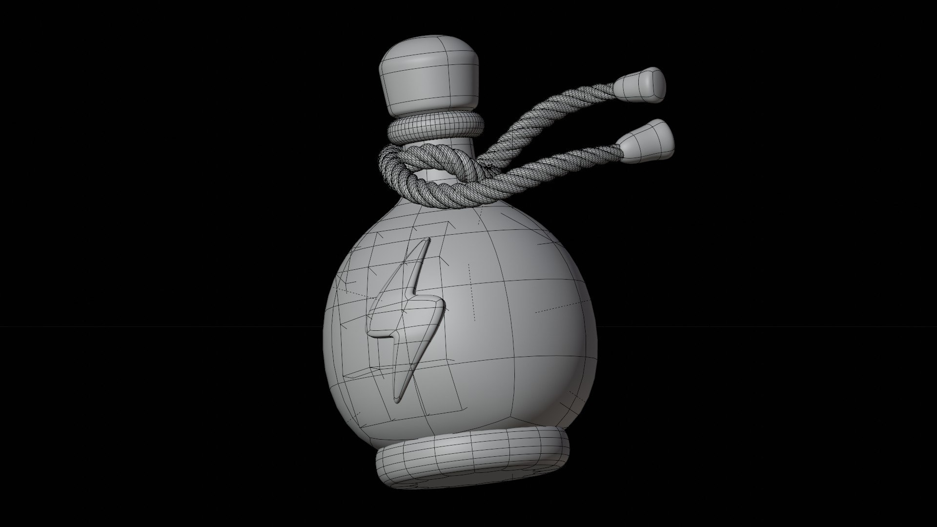 Lightning Potion 3D Model - TurboSquid 2225150