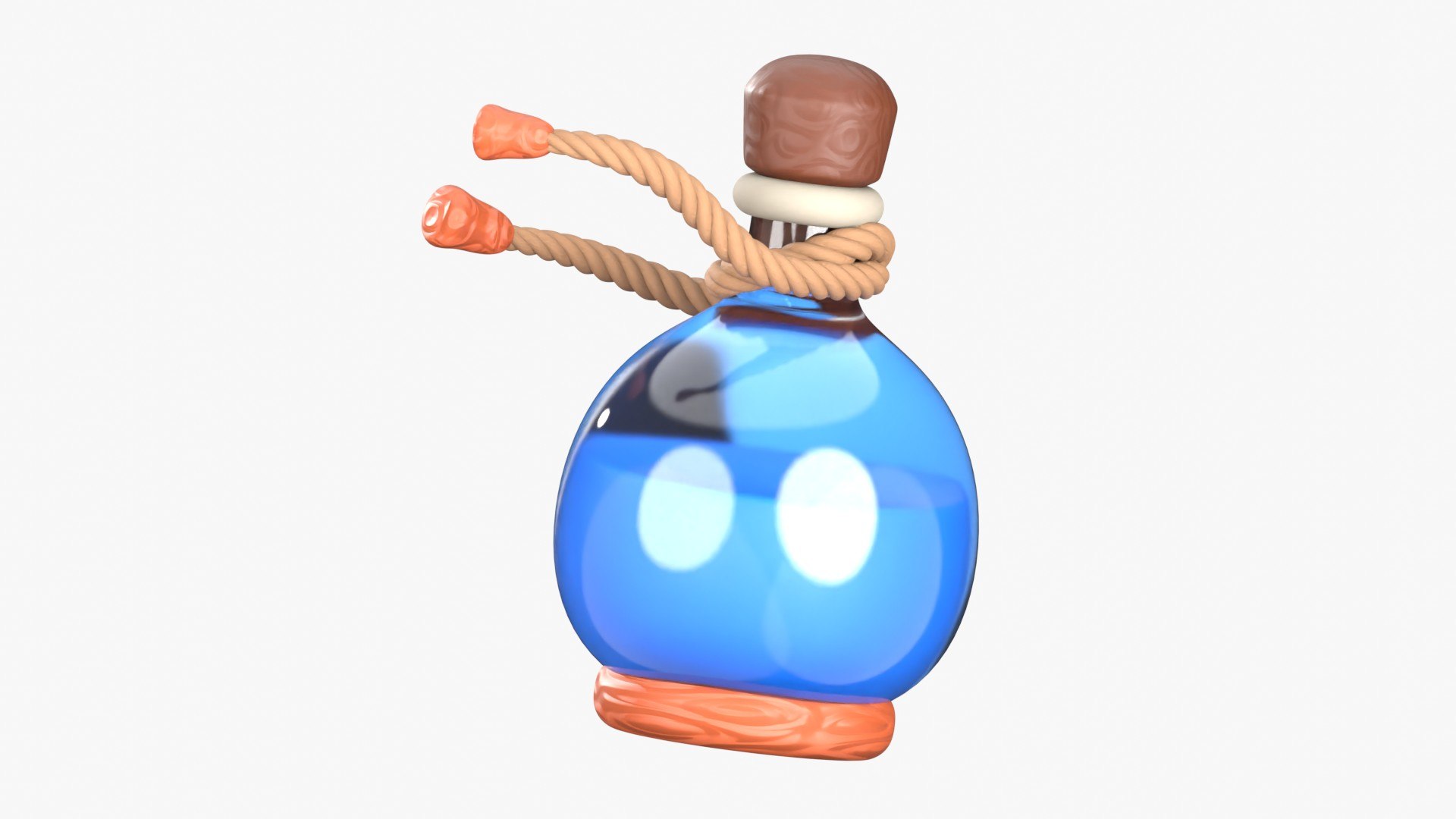 Lightning Potion 3D Model - TurboSquid 2225150