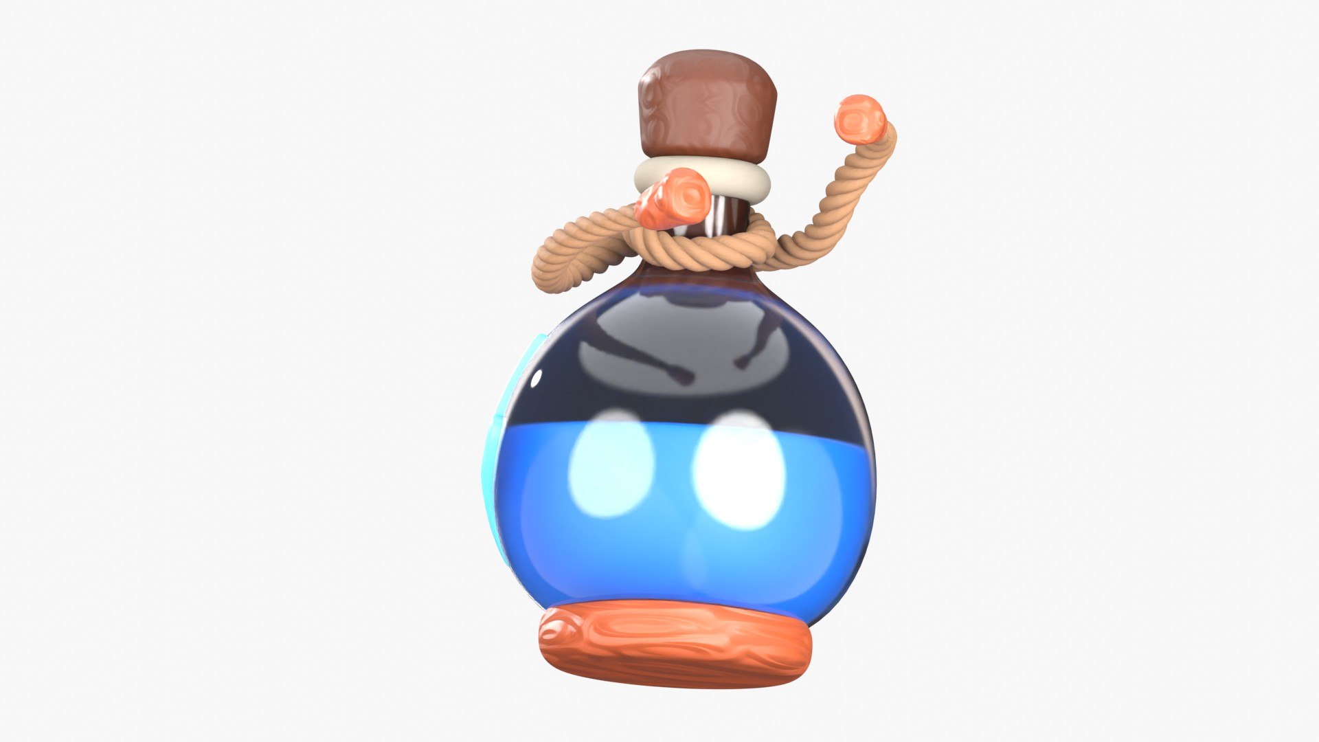 Lightning Potion 3D Model - TurboSquid 2225150