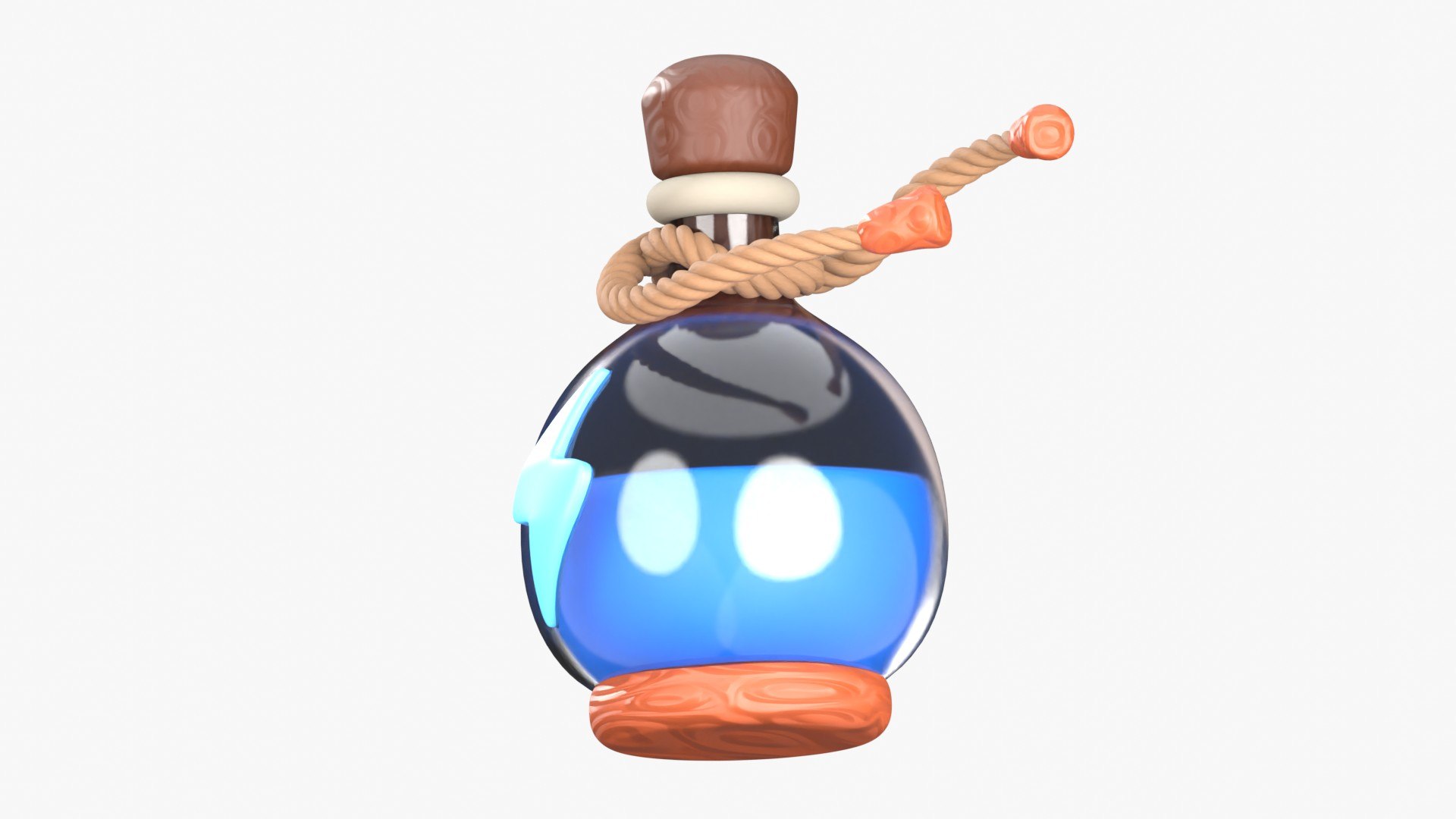 Lightning Potion 3D Model - TurboSquid 2225150