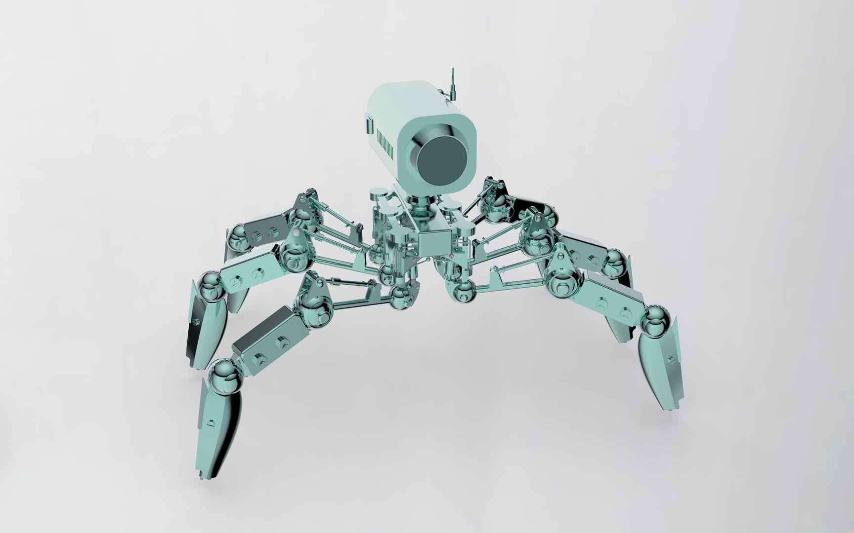 Spider Bionic Robot Model - TurboSquid 1583811