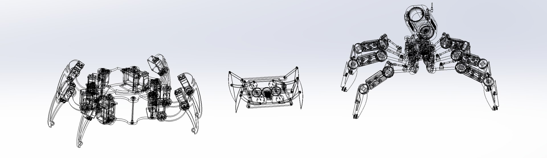 Spider Bionic Robot Model - TurboSquid 1583811