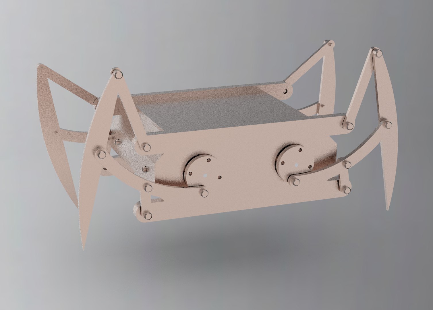 Spider Bionic Robot Model - TurboSquid 1583811