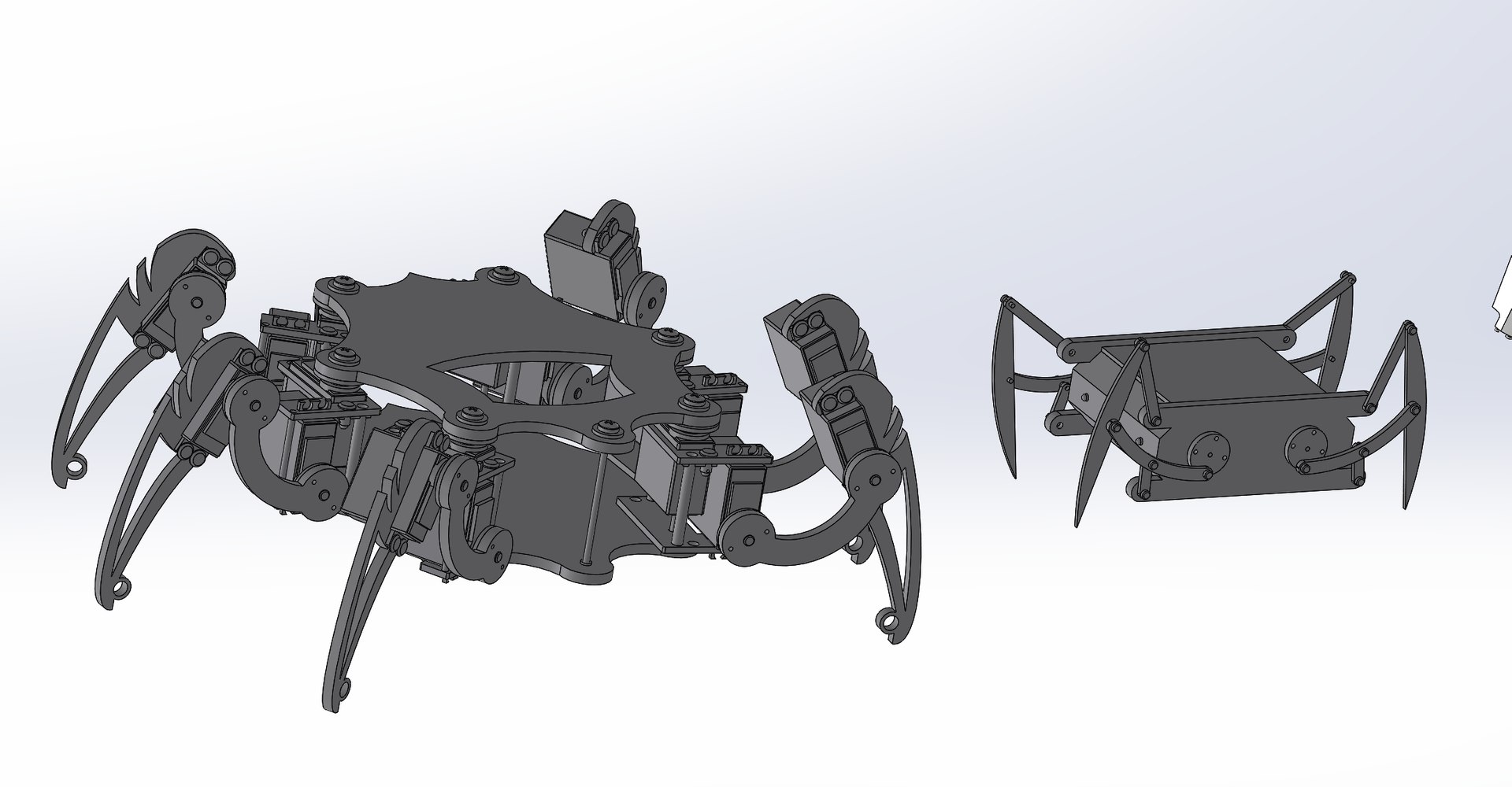 Spider Bionic Robot Model - TurboSquid 1583811