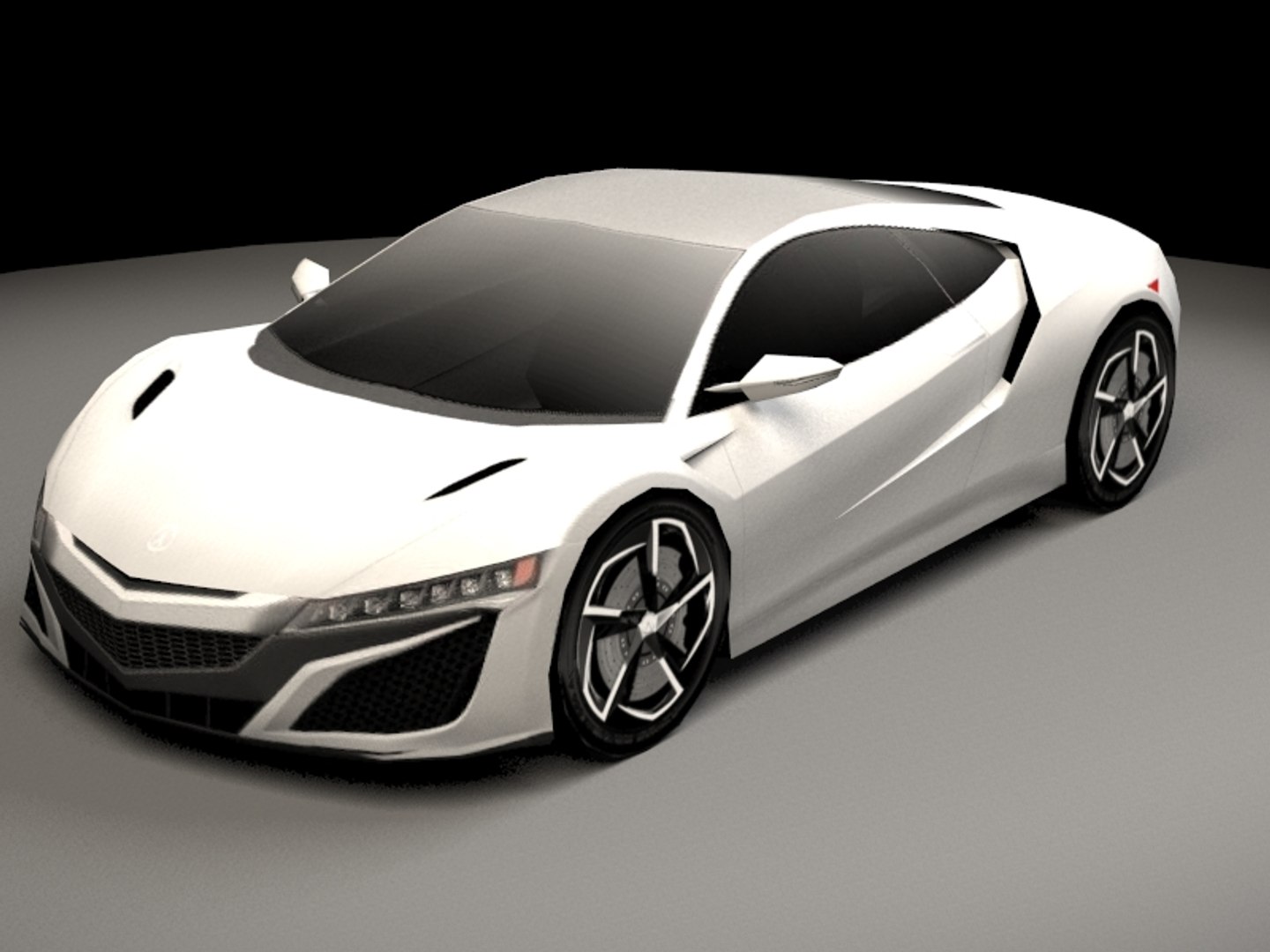 Acura Nsx 3D Model - TurboSquid 1343179