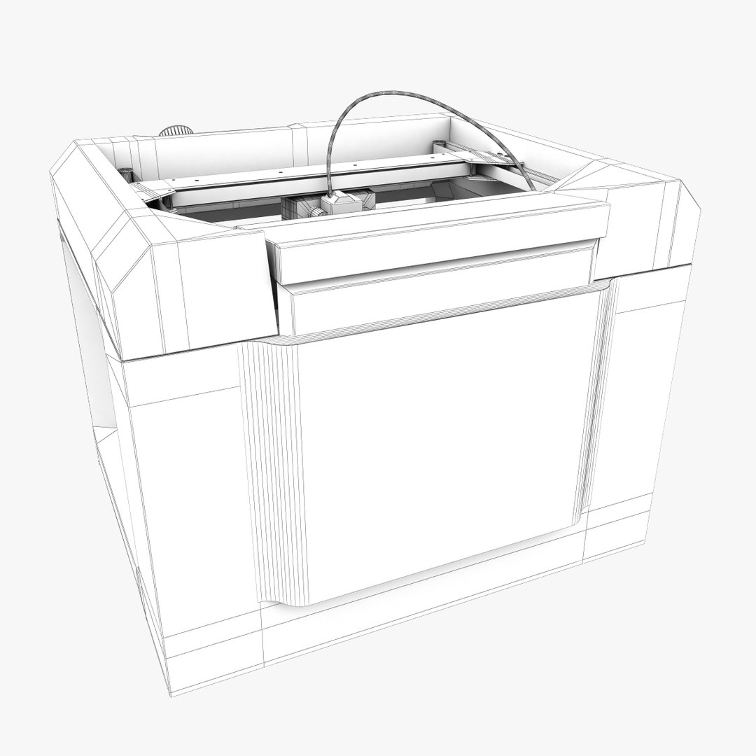 Makerbot Replicator 5th Gen 3d Model