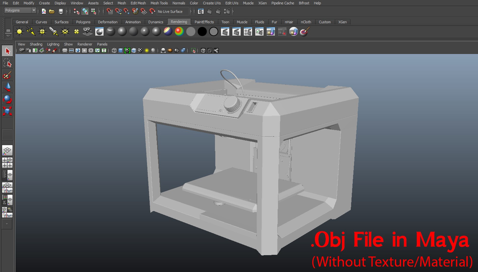 Makerbot Replicator 5th Gen 3d Model