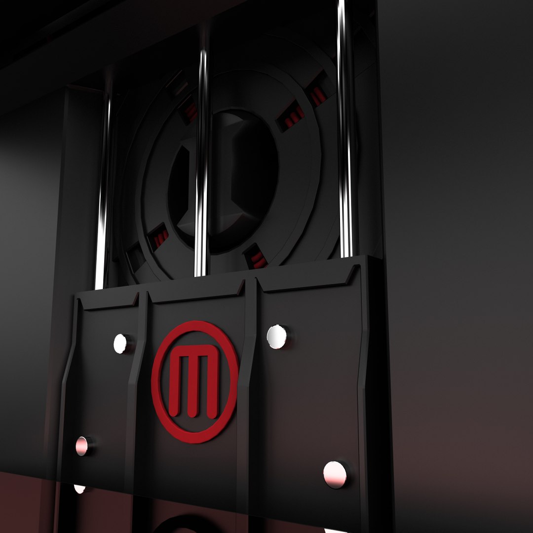 Makerbot Replicator 5th Gen 3d Model