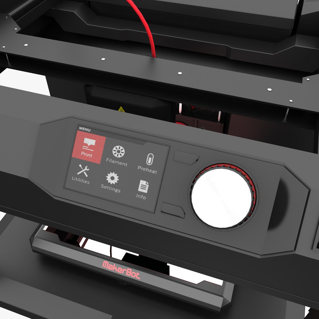 Makerbot Replicator 5th Gen 3d Model