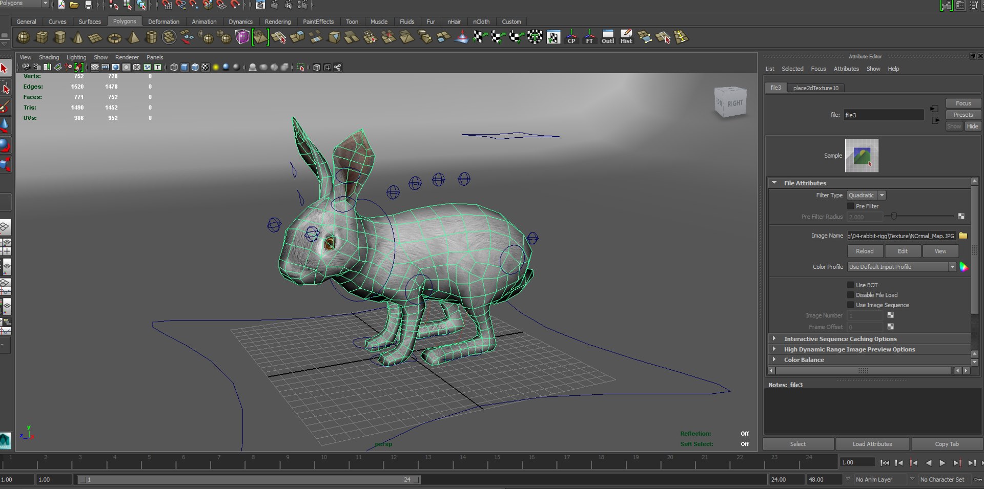 Rabbit Rigged 3D Model - TurboSquid 1198719
