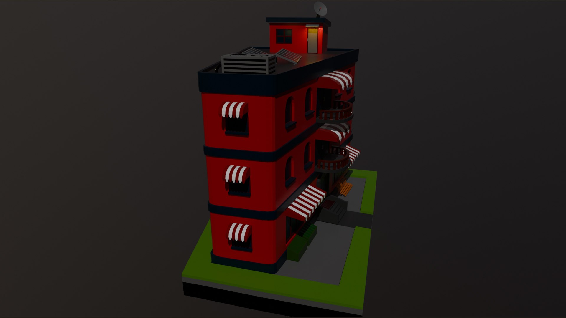 Low Poly Build 3D Model - TurboSquid 2313025