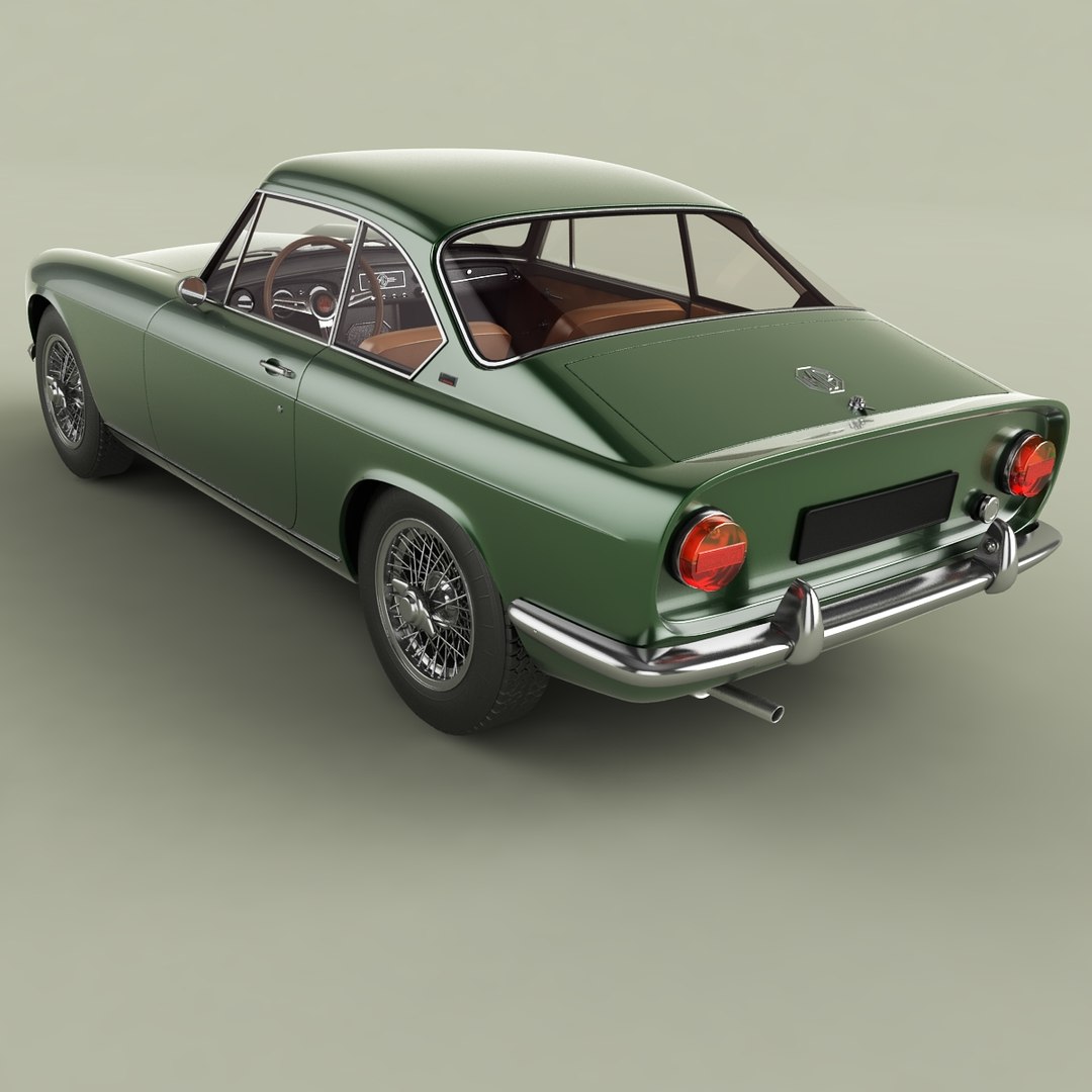 MG MGB Berlinetta Coune 3D Model - TurboSquid 2278958