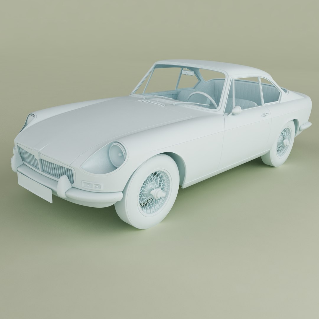 MG MGB Berlinetta Coune 3D Model - TurboSquid 2278958