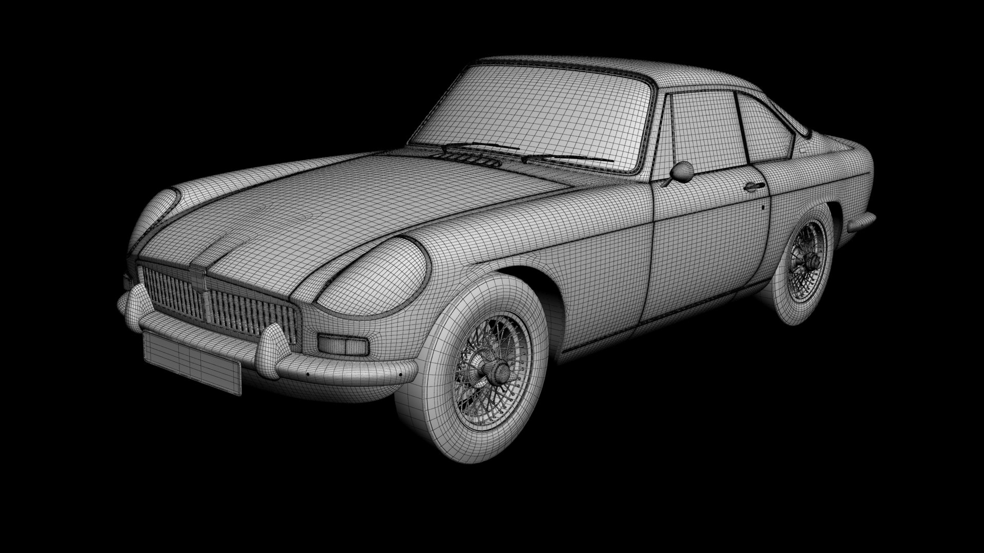 MG MGB Berlinetta Coune 3D Model - TurboSquid 2278958
