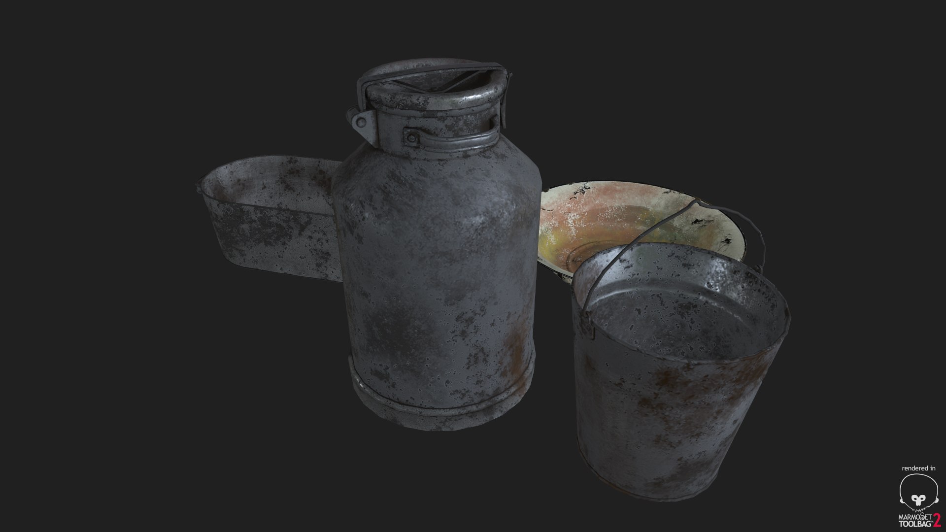 Iron Tanks Old Model - TurboSquid 1309609