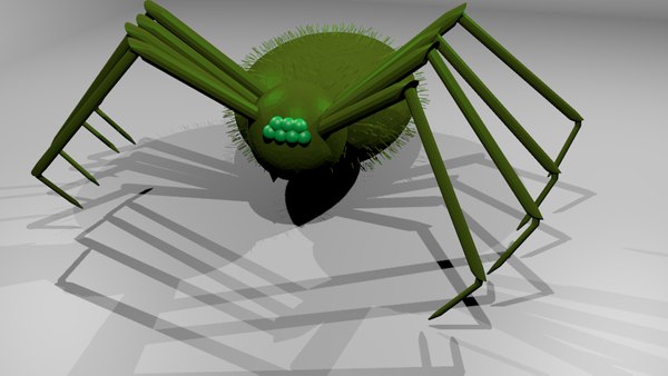 RPGクモ3Dモデル - TurboSquid 1305444